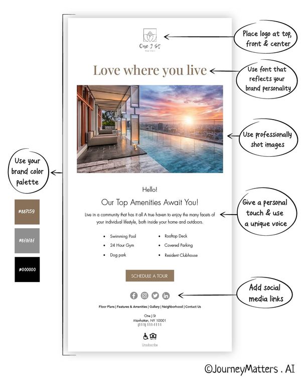 Branding your multifamily emails: Everything you need to know